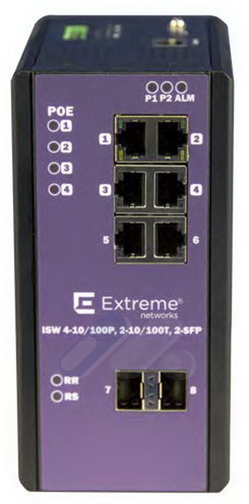 Extreme 16801 | Коммутатор ISW 4-10/100P, 2-10/100T, 2-SFP